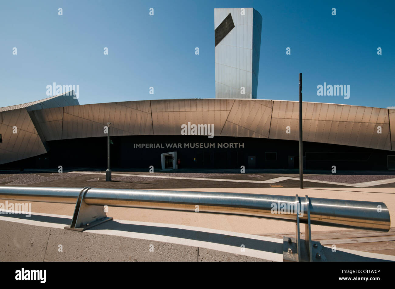 Handrail for walkway hi-res stock photography and images - Alamy