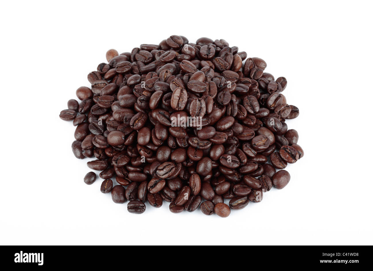 Coffee Beans Cut Out Stock Photo - Alamy