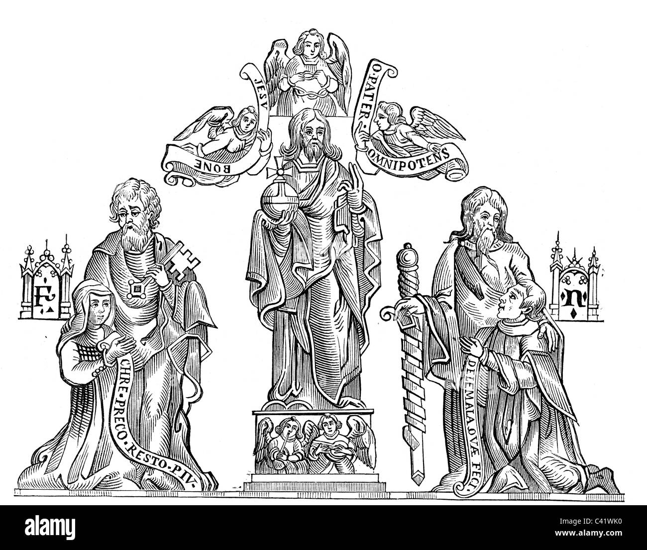 Nicholas flamel painting hi-res stock photography and images - Alamy