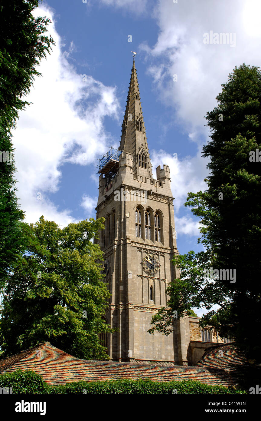 St. Peter and St. Paul`s Church, Kettering, Northamptonshire, England ...