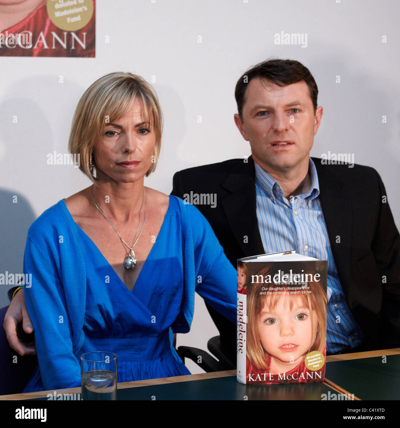 Kate and Gerry McCann during a press conference to launch a book about ...
