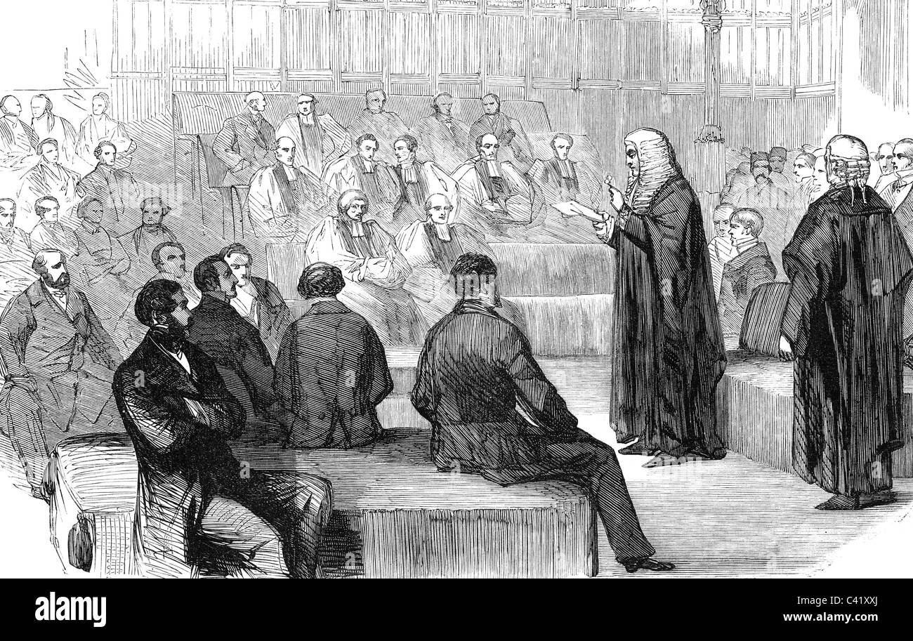 events, Crimean War 1853 - 1856, reading of the Declaration of War to ...