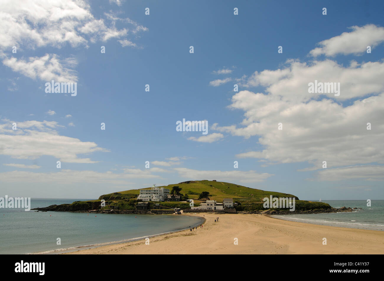 Burgh Island off the coast of South Devon Stock Photo - Alamy