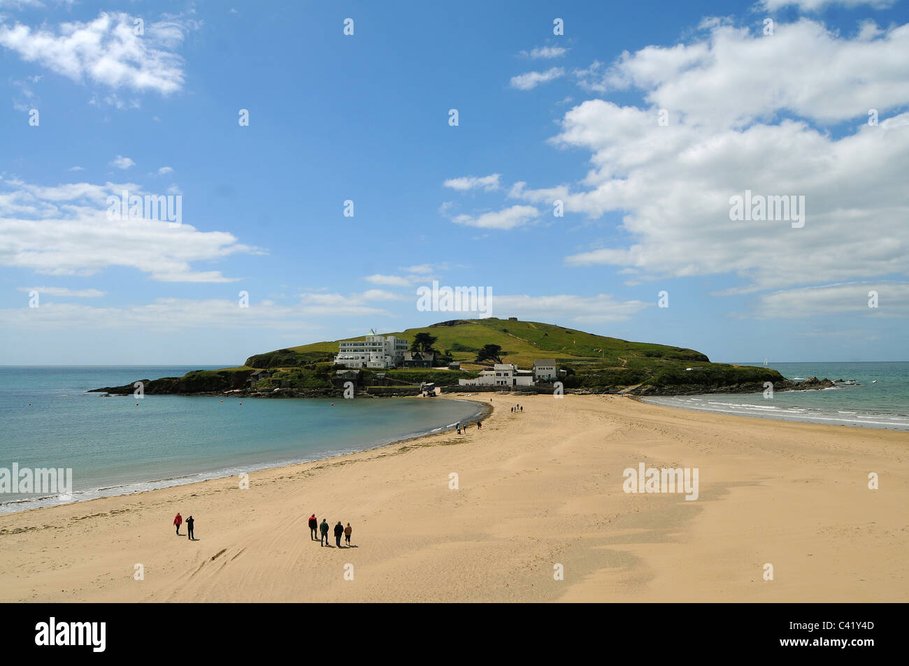 Burgh Island off the coast of South Devon Stock Photo - Alamy