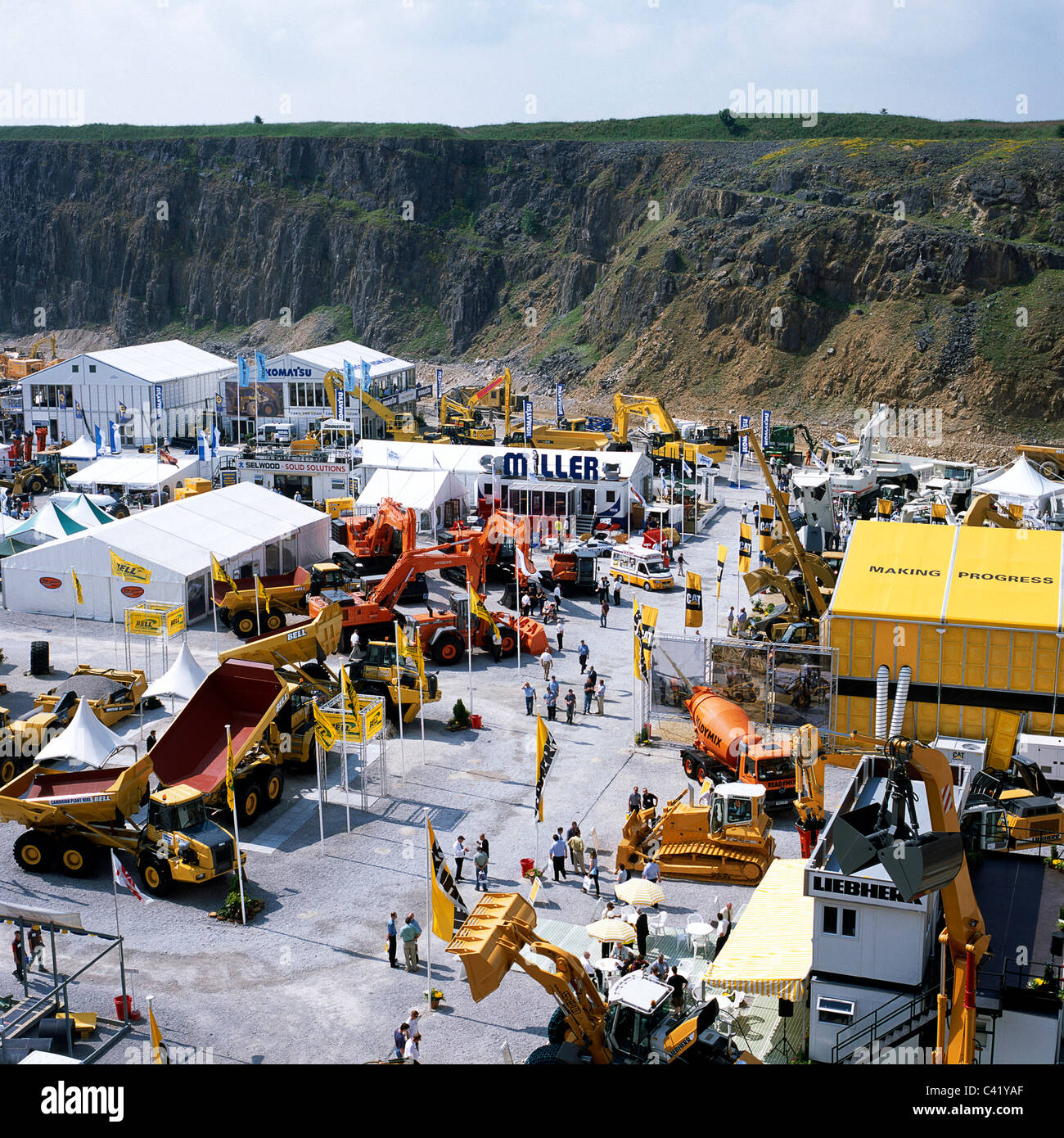 Hillhead aerial hi-res stock photography and images - Alamy