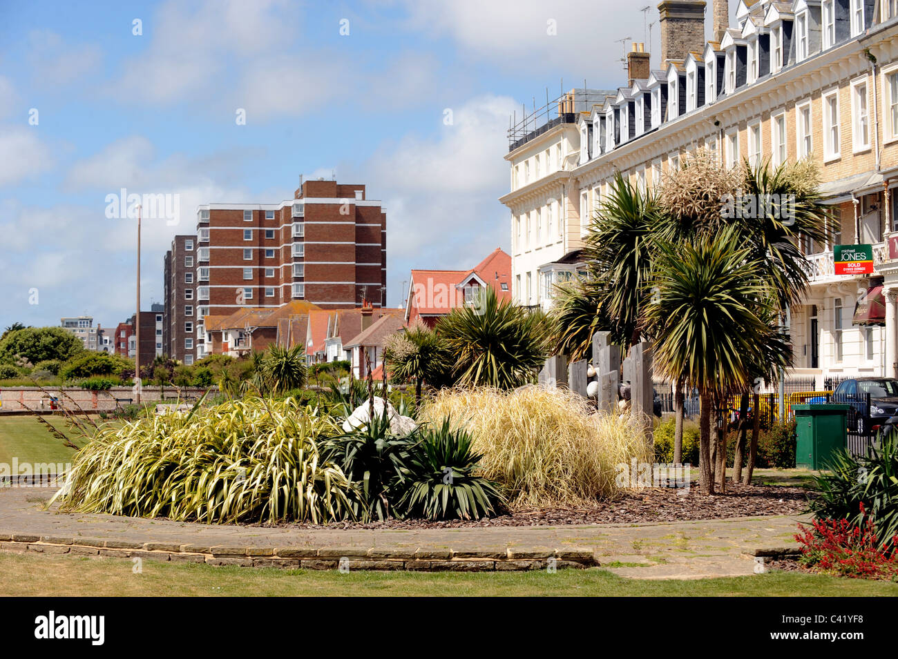 Worthing palm trees hi-res stock photography and images - Alamy