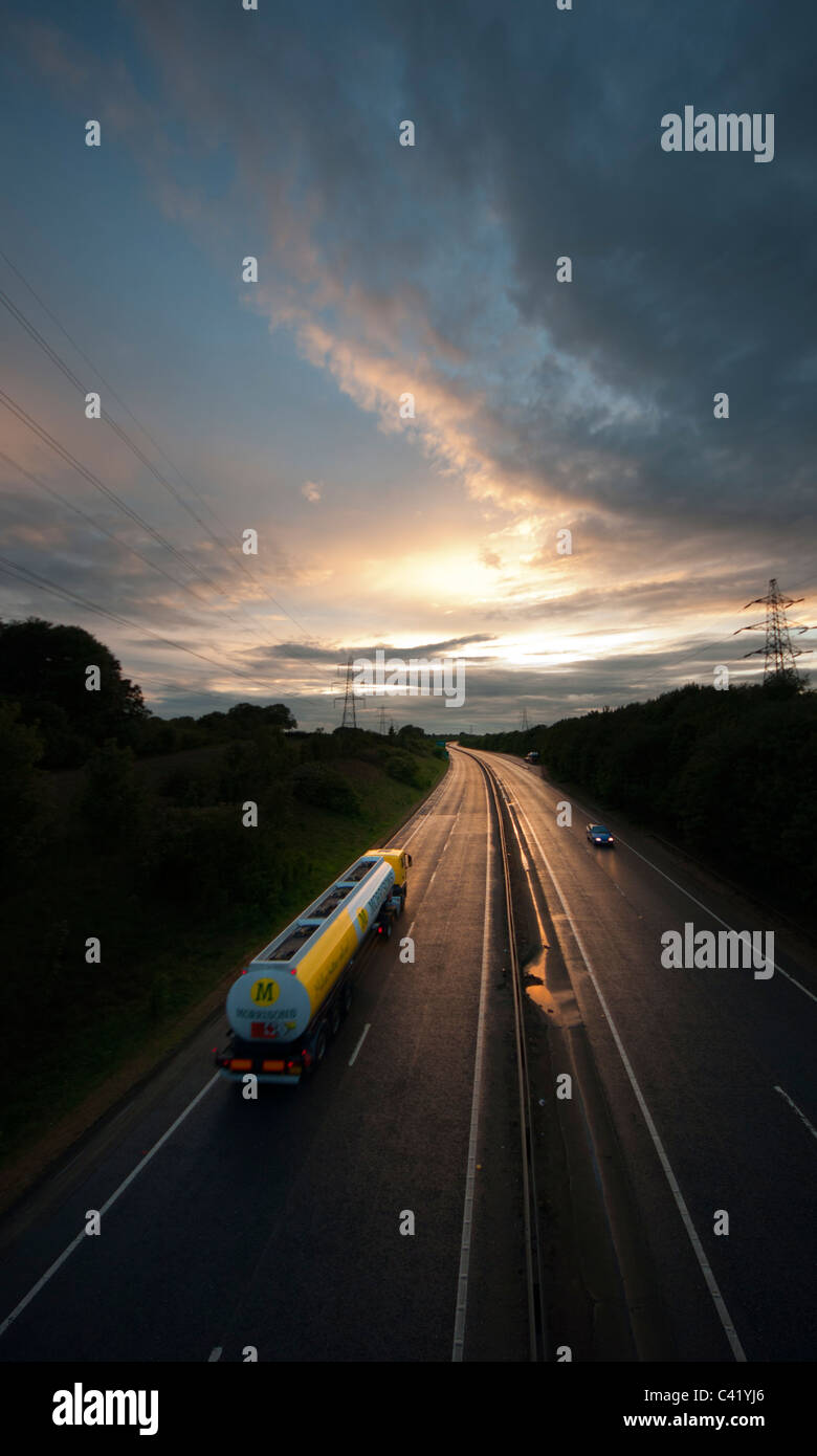 Morrisons tanker hi-res stock photography and images - Alamy