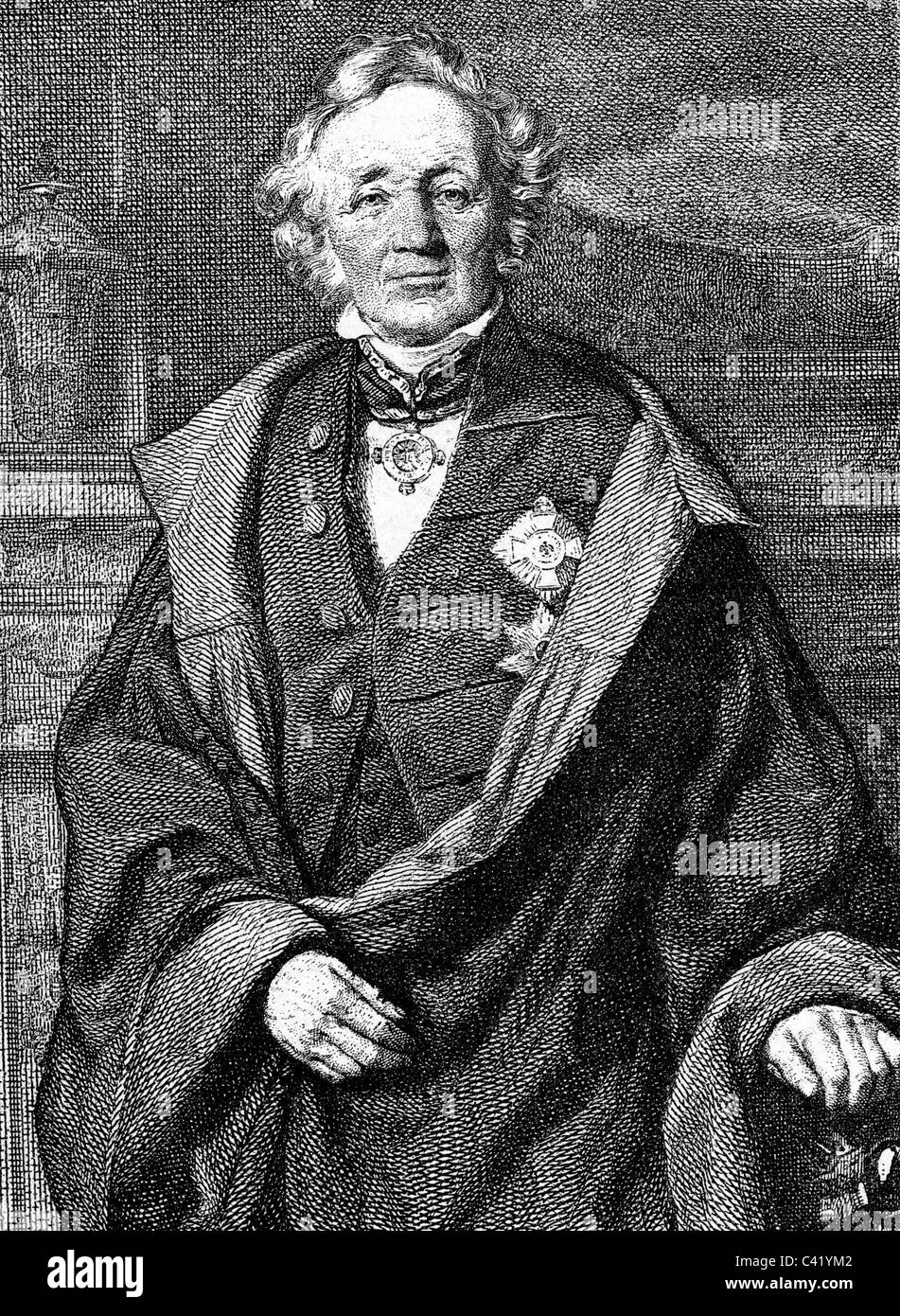 Leopold von ranke 1795 1886 Black and White Stock Photos & Images - Alamy