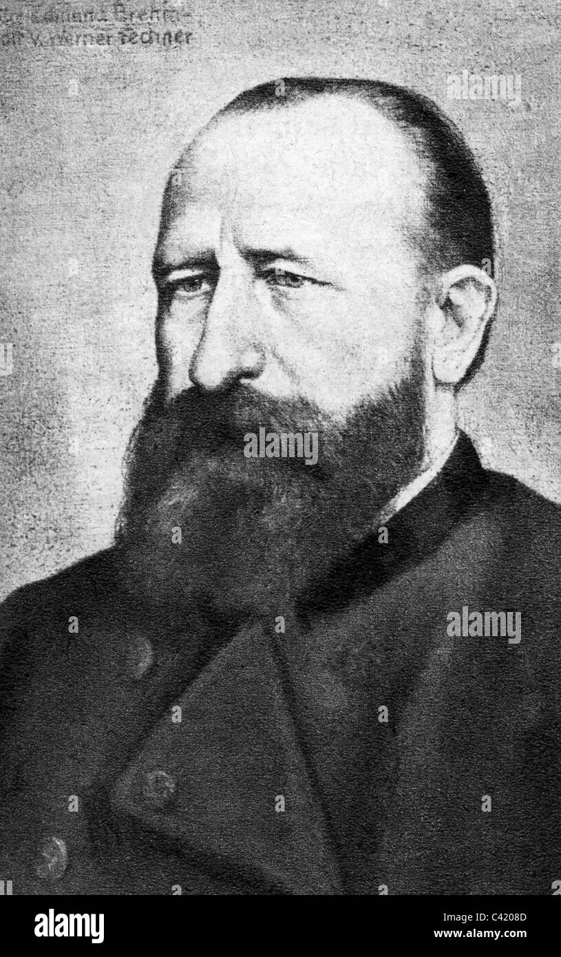 Brehm, Alfred Edmund, 2.2.1829 - 11.11.1884, German zoologist and ...