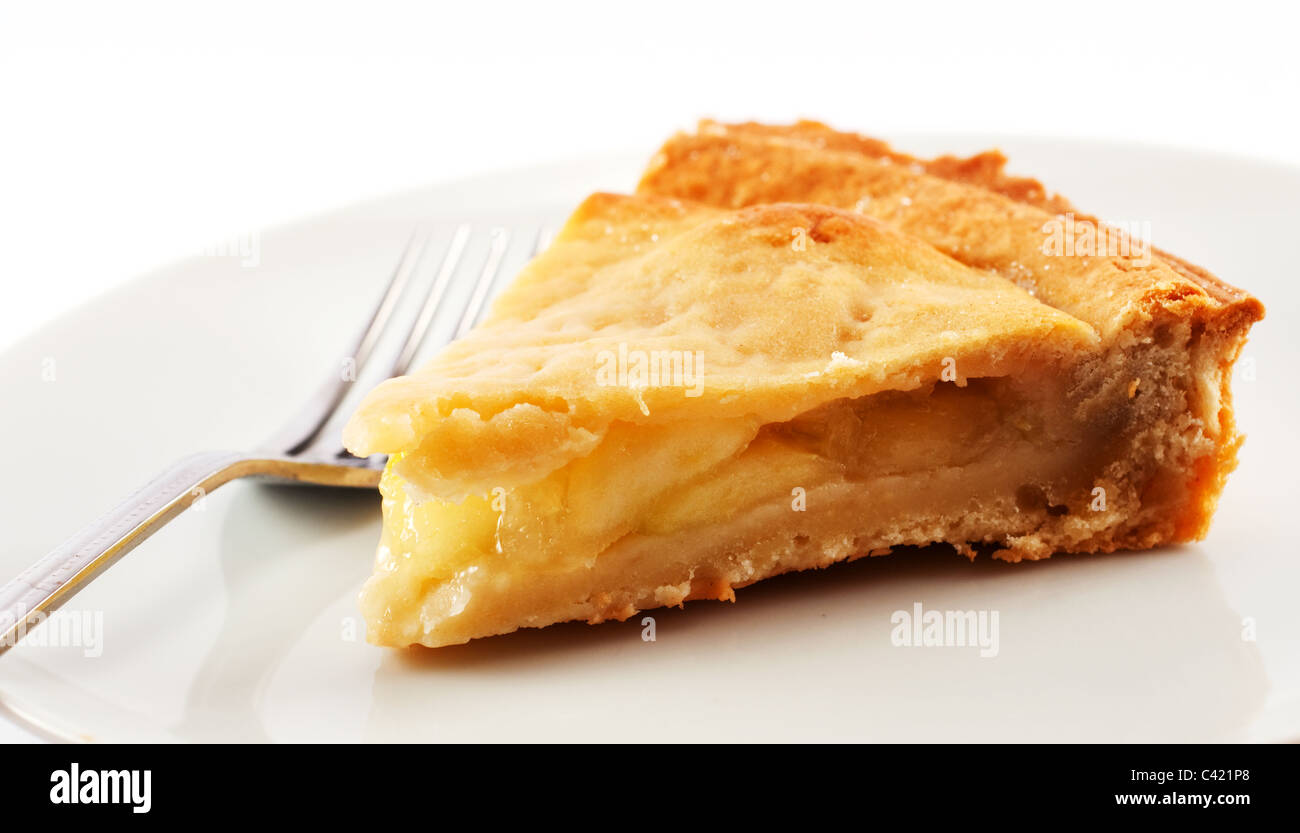 A slice of apple pie Stock Photo - Alamy