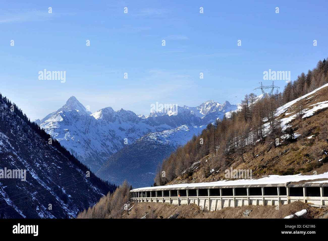 Simplon tunnel hi-res stock photography and images - Alamy