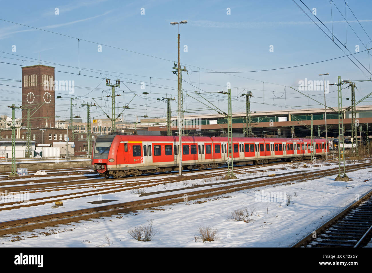 S Bahn (suburban train) Dusseldorf, Germany Stock Photo - Alamy