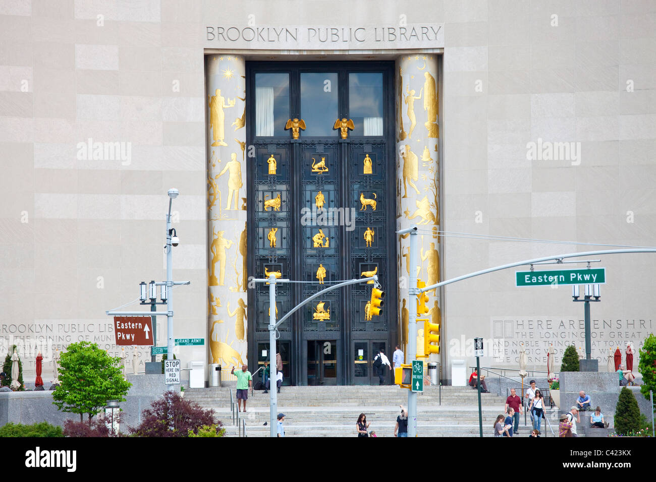 Brooklyn public library hi-res stock photography and images - Alamy