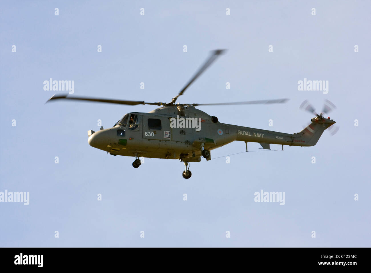 Lynx HAS.Mk.3 from the Royal Navy display team Black Cats at RAF ...