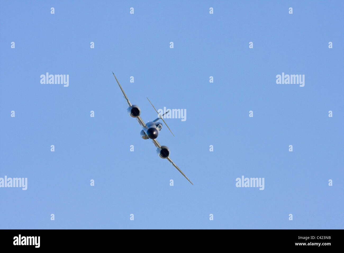 Gloster Meteor jet at RAF Leuchars Airshow 2009, Fife, Scotland Stock ...