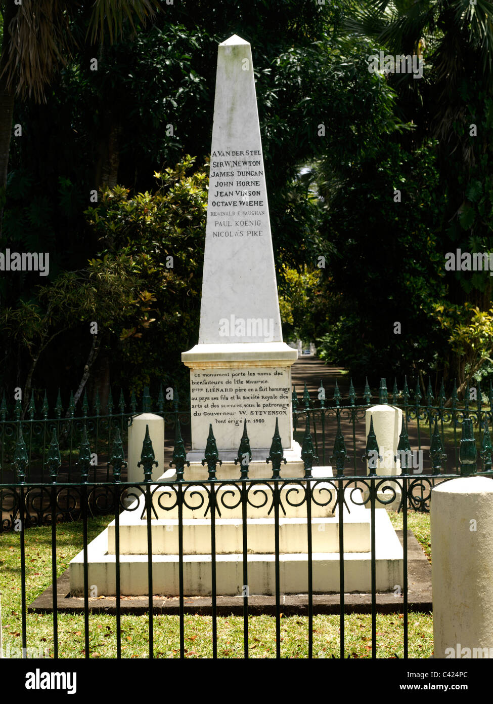 Mauritius pamplemousses botanic hi-res stock photography and images - Alamy