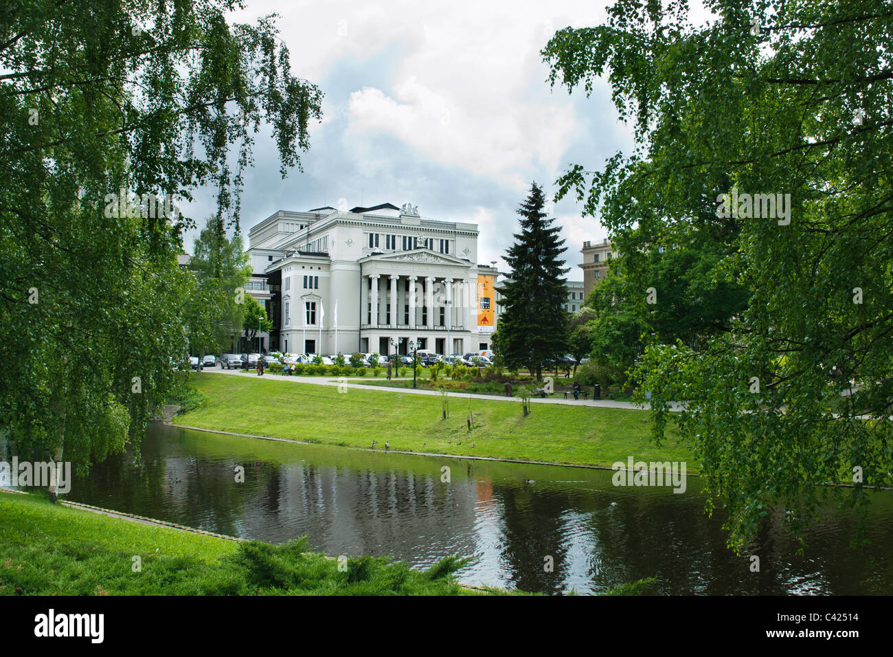 Riga Opera House, Latvia Stock Photo - Alamy
