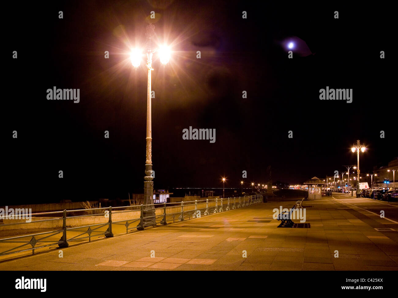 Brighton, East Sussex at Night Stock Photo - Alamy