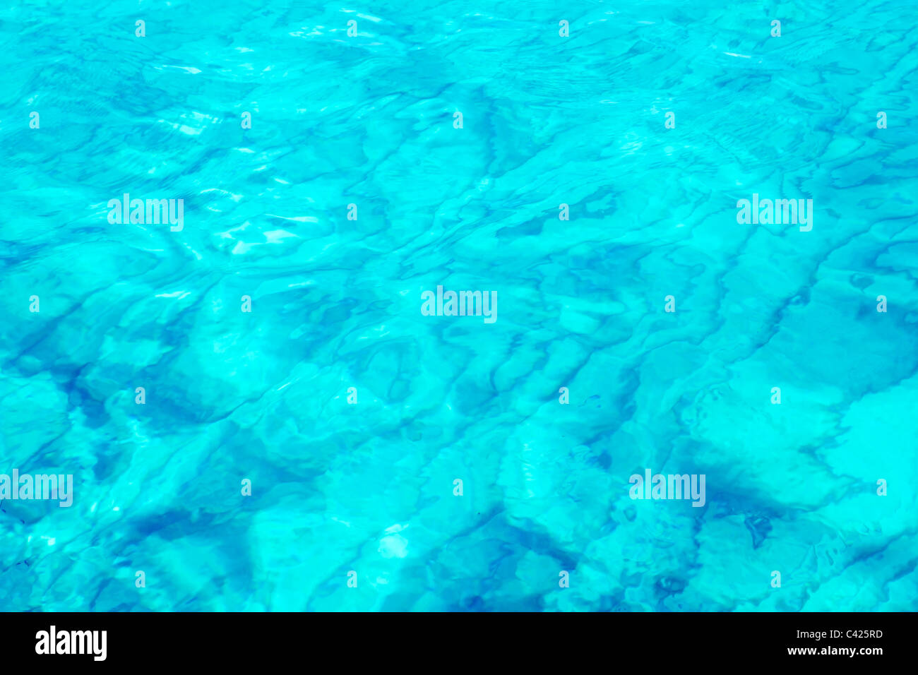 aqua turquoise tropical beach water waves pattern texture Stock Photo ...