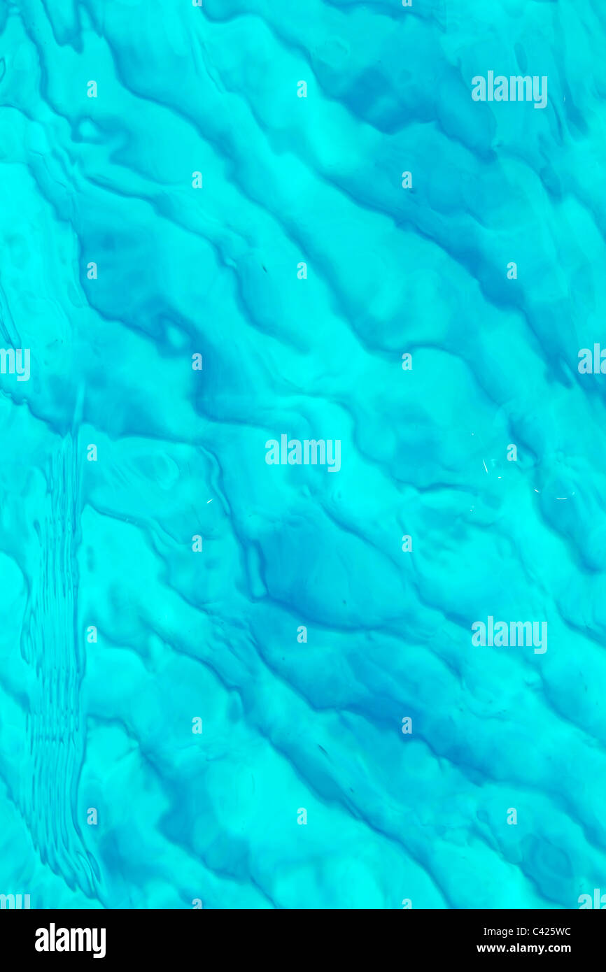 aqua turquoise tropical beach water waves pattern texture Stock Photo ...