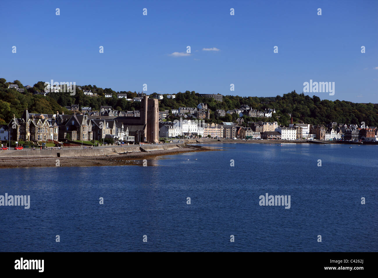 Oban sea front on the west coast of Scotland Stock Photo - Alamy