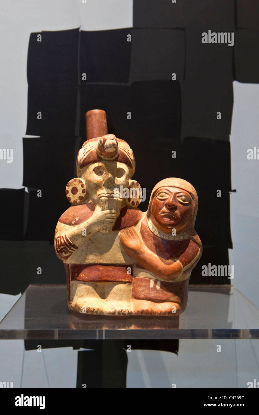 Peru, Trujillo, Huaca de la Luna. Temple that belonged to the capital ...