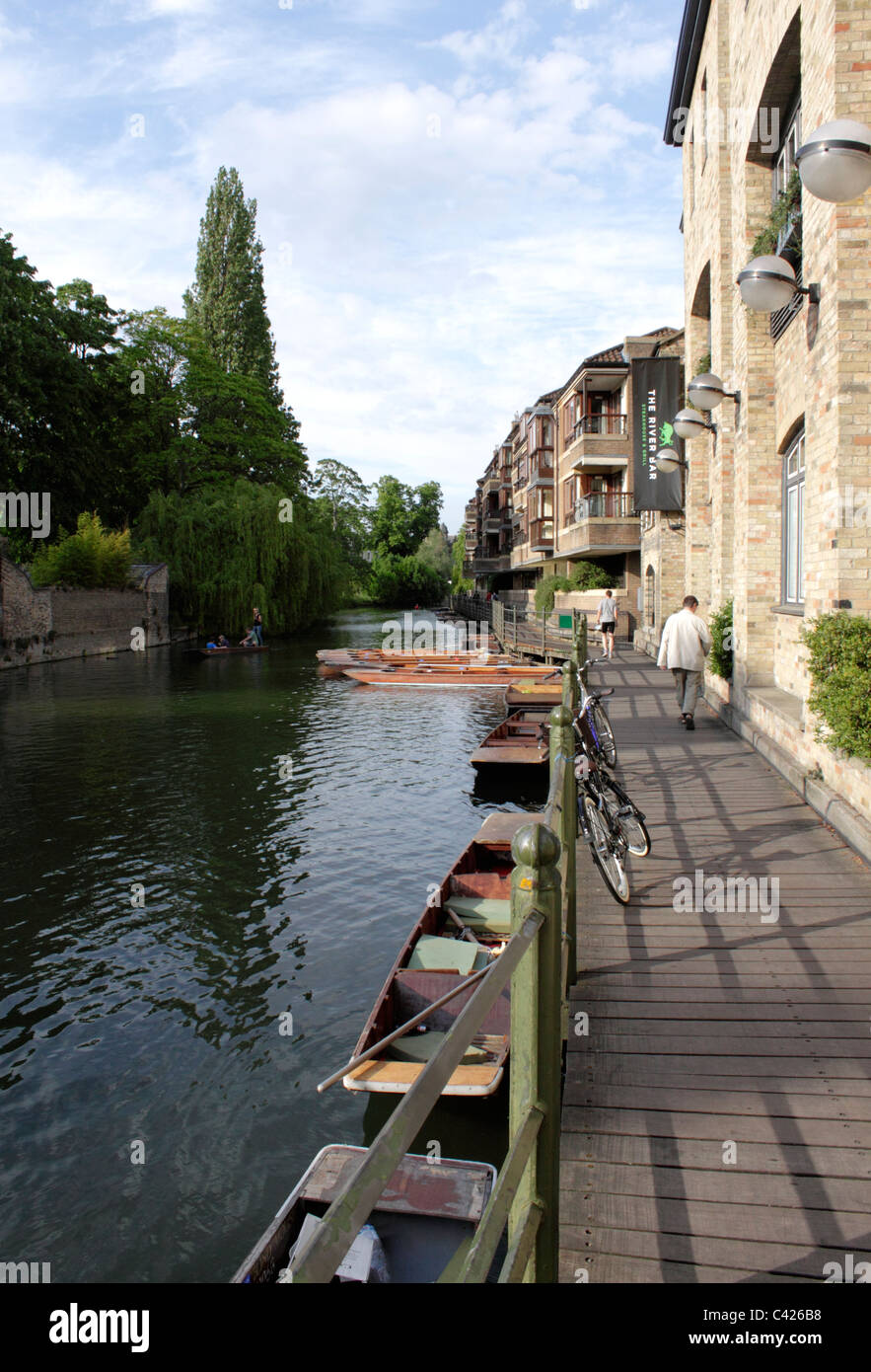River Cam Cambridge near Magdalene Bridge Stock Photo - Alamy