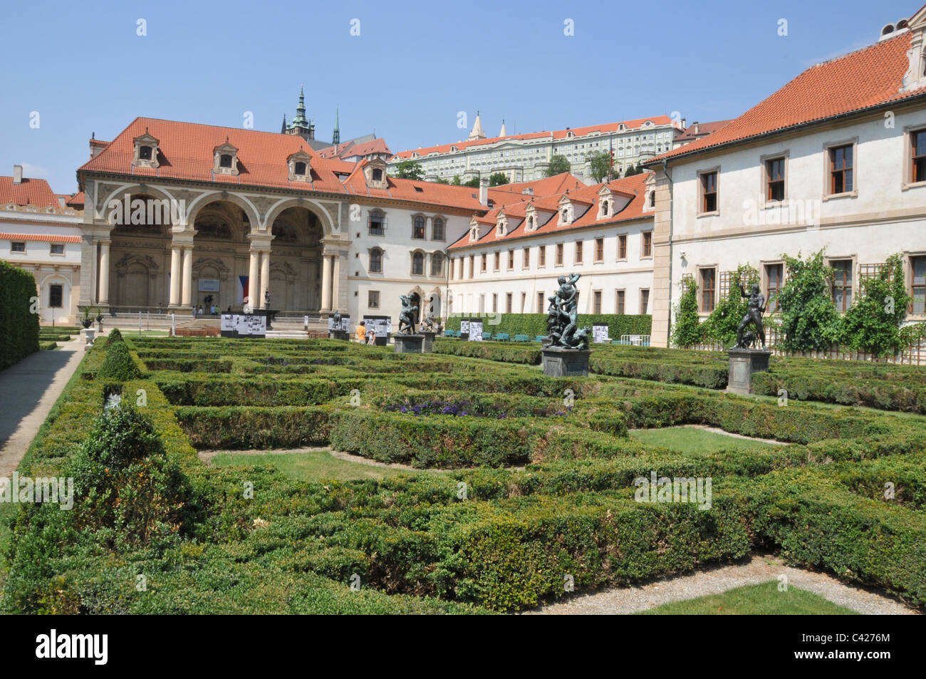 Wallenstein palace in prague hi-res stock photography and images - Alamy