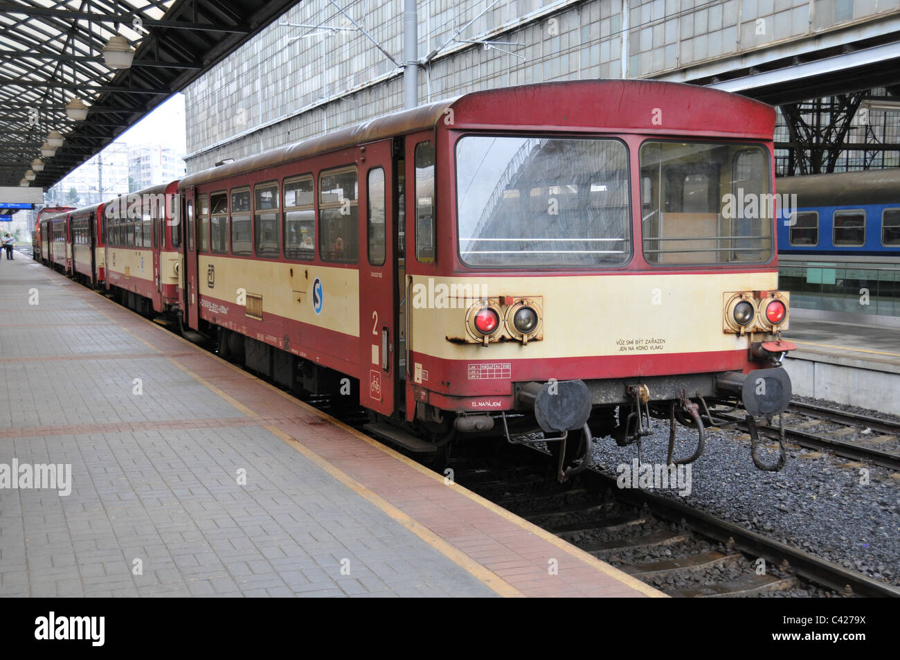Trains in the Czech Republic Stock Photo - Alamy