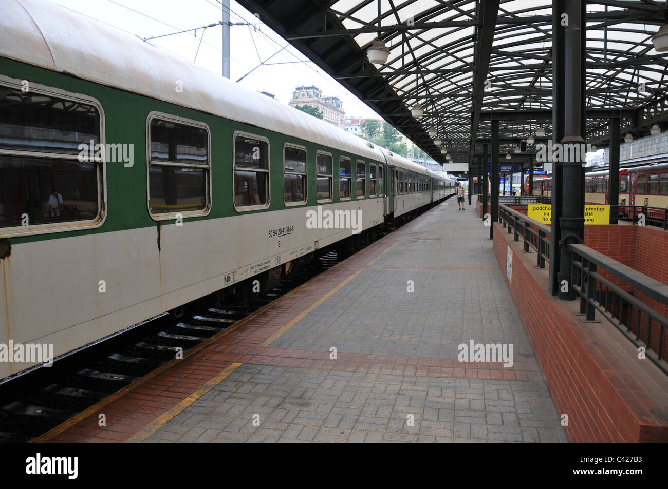 Trains in the Czech Republic Stock Photo - Alamy