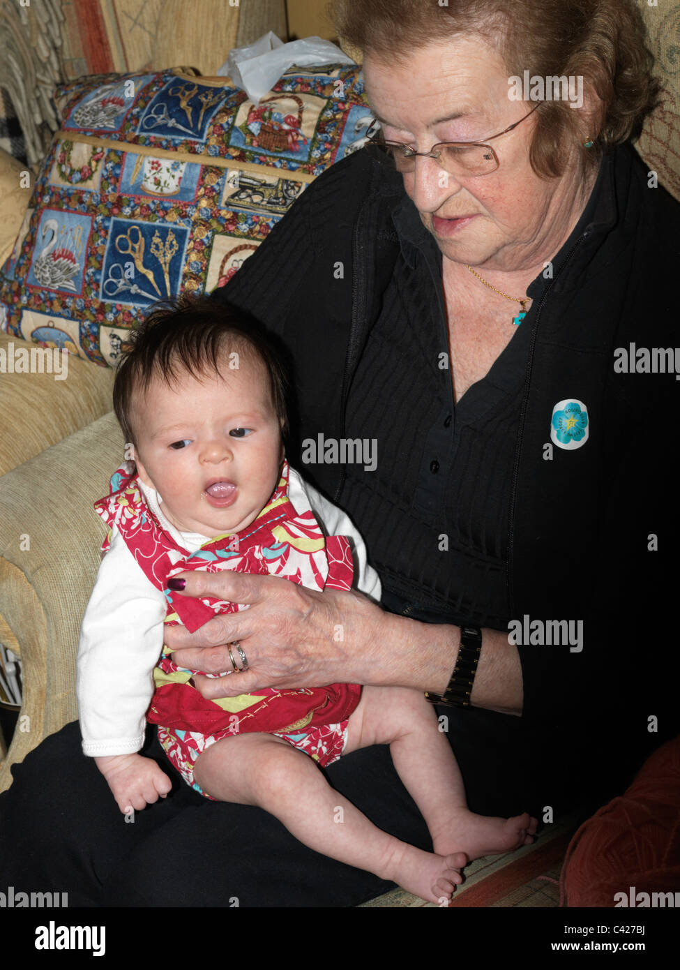 Great grand baby hi-res stock photography and images - Alamy