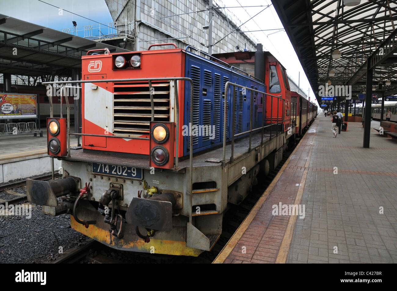 Trains in the Czech Republic Stock Photo - Alamy