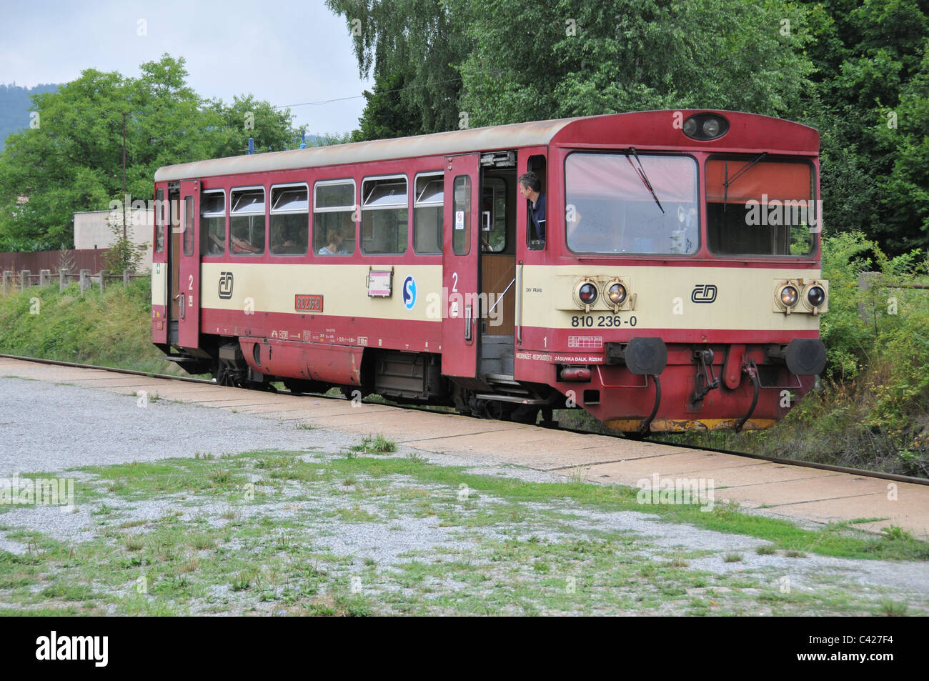 Trains in the Czech Republic Stock Photo - Alamy