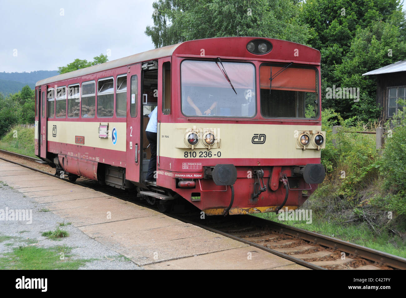 Trains in the Czech Republic Stock Photo - Alamy