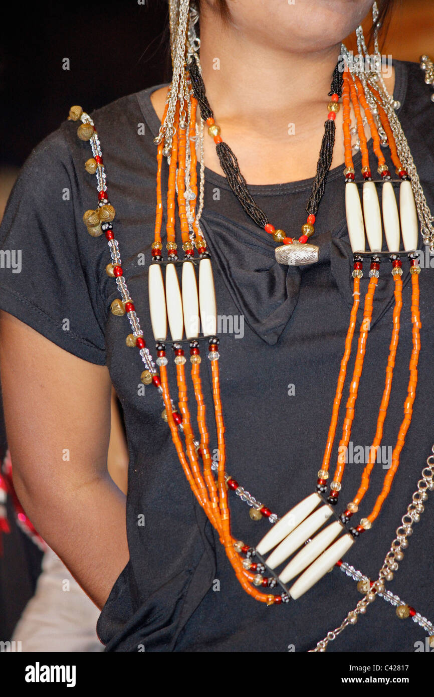 Nocte tribe, Woman with traditional Wear at Namdapha Eco Cultural ...