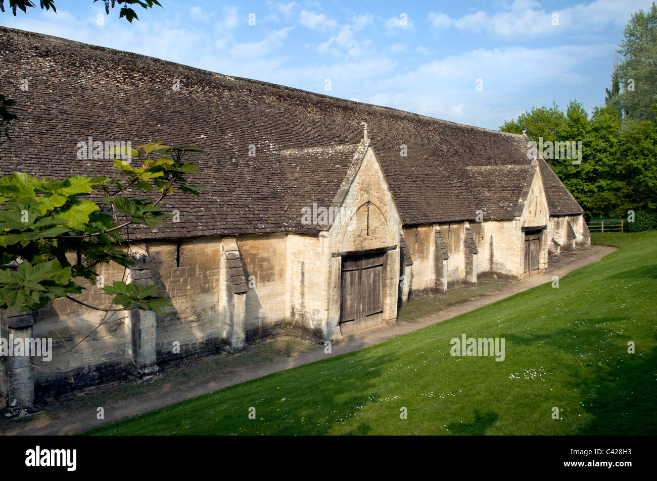 The Tithe Barn in Bradford on Avon, Wiltshire, England, uk taken on ...