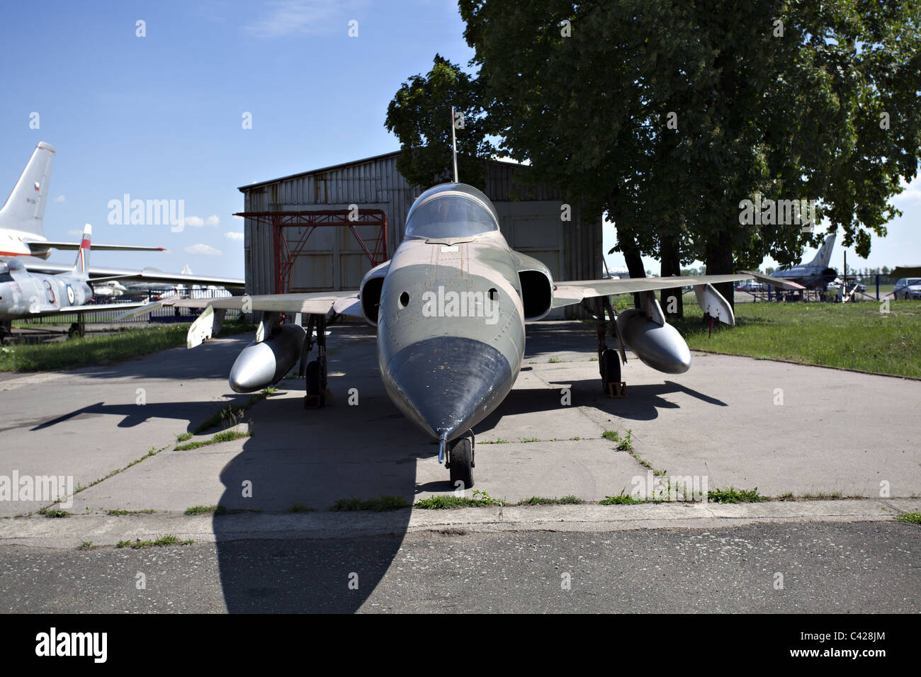 jet fighter on the ground with weapons Stock Photo - Alamy