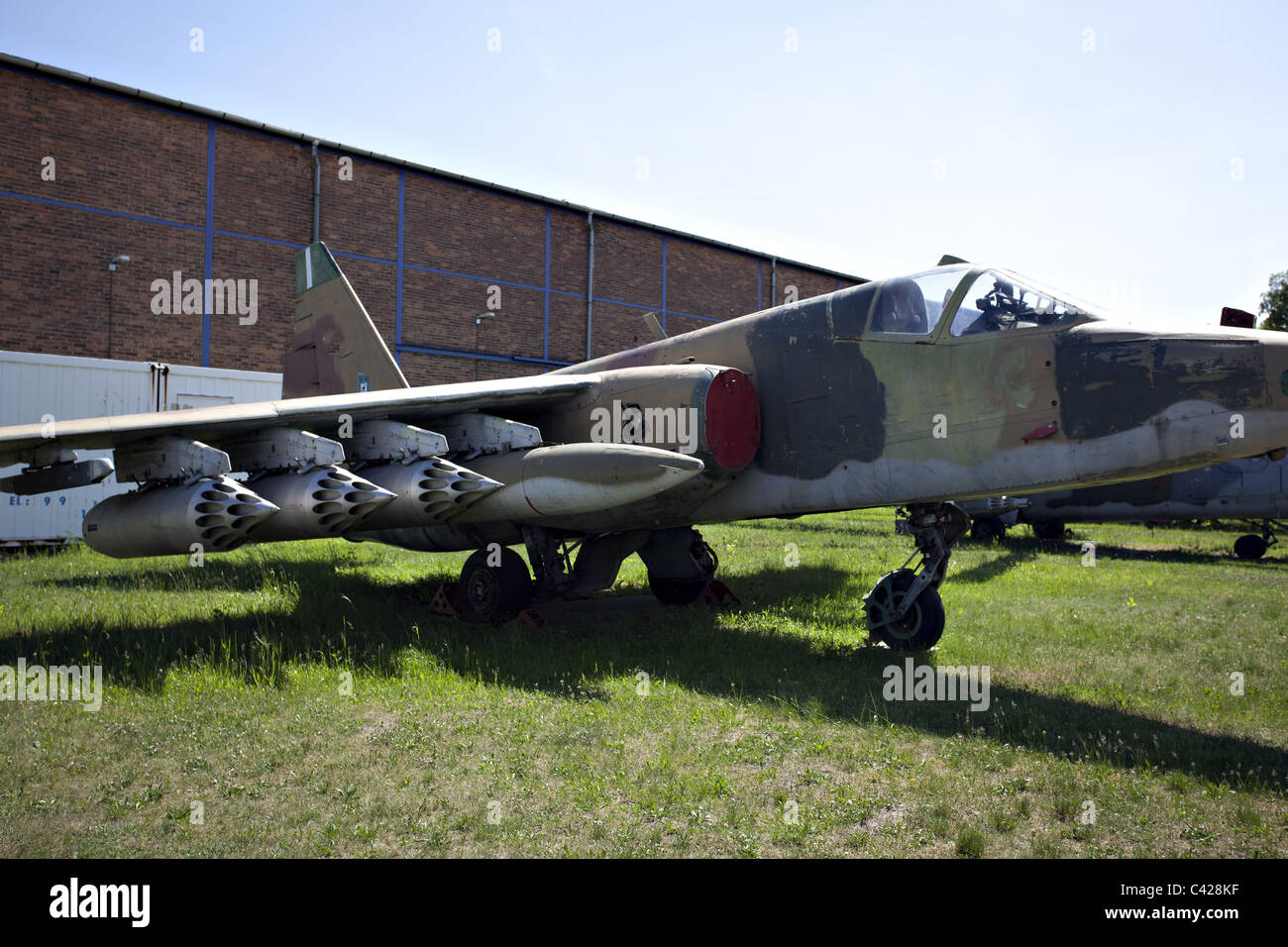 jet fighter on the ground with weapons Stock Photo - Alamy
