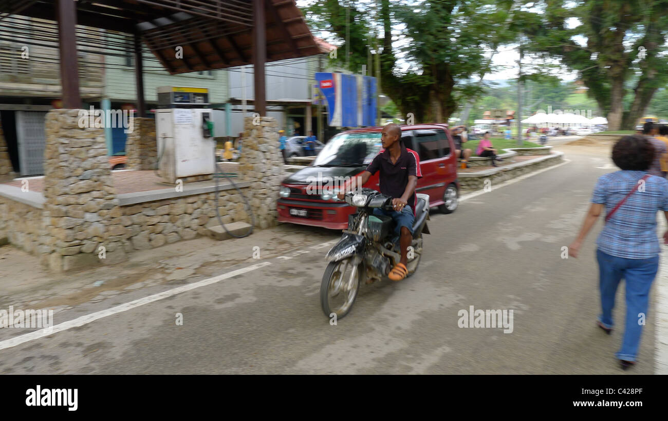 Motorist on the road Stock Photo - Alamy