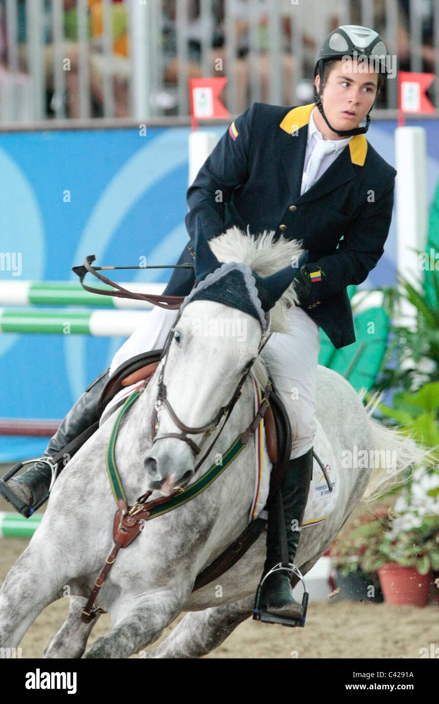 Mario Gamboa of Colombia riding LH TITAN representing South America in ...