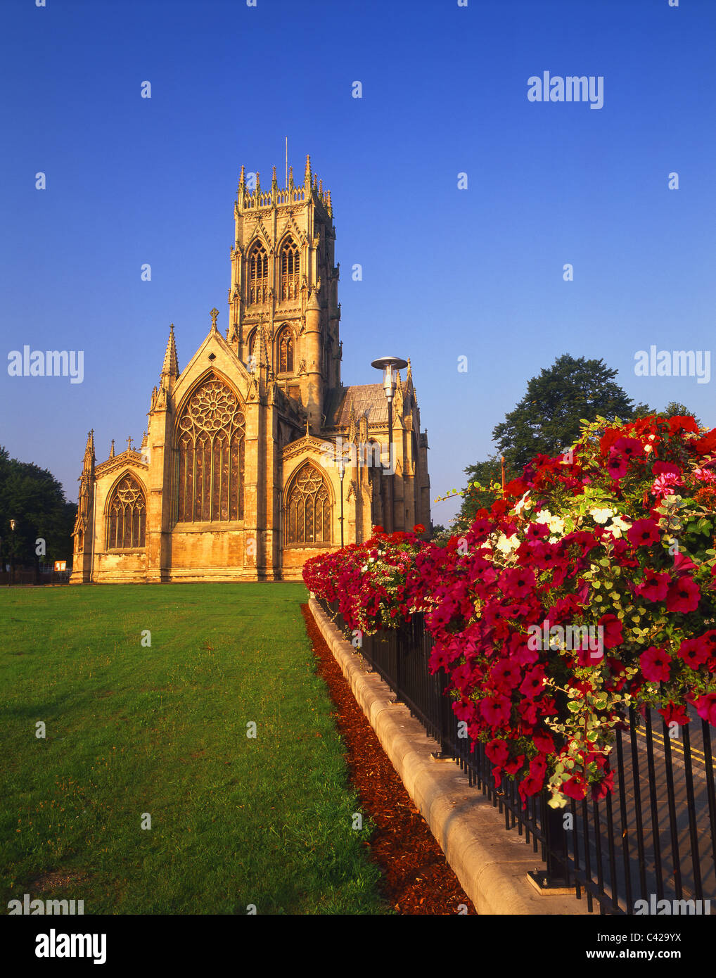 UK,South Yorkshire,Doncaster,St George's Church Stock Photo - Alamy