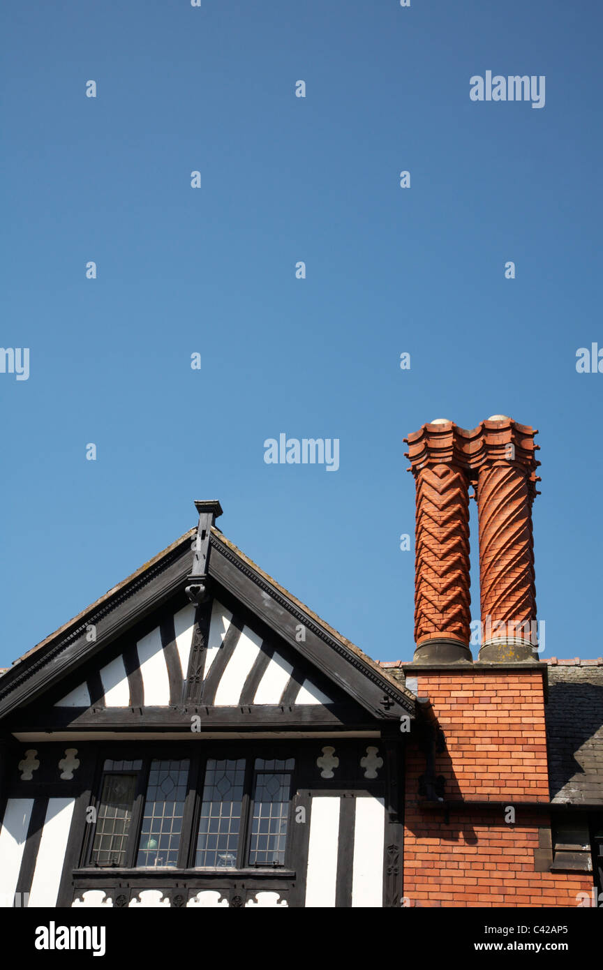 Chimney brick decorative stack hi-res stock photography and images - Alamy