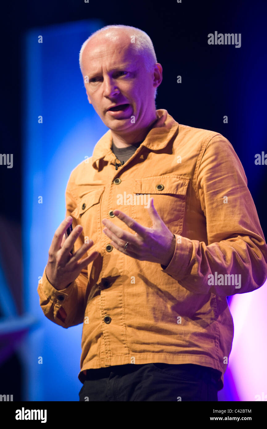 Professor Marcus du Sautoy OBE at Hay Festival 2011 Stock Photo - Alamy