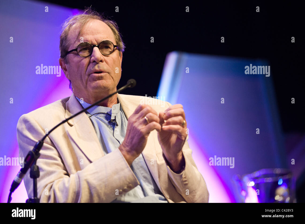 American travel writer and novelist paul theroux hi-res stock ...