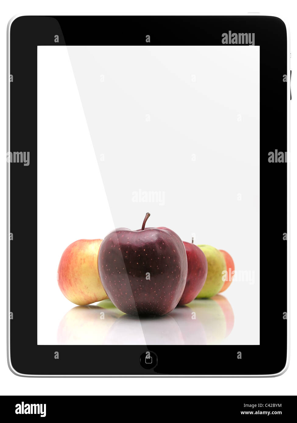 Ipad tablet computer 3D model isolated on white Objects with Clipping ...