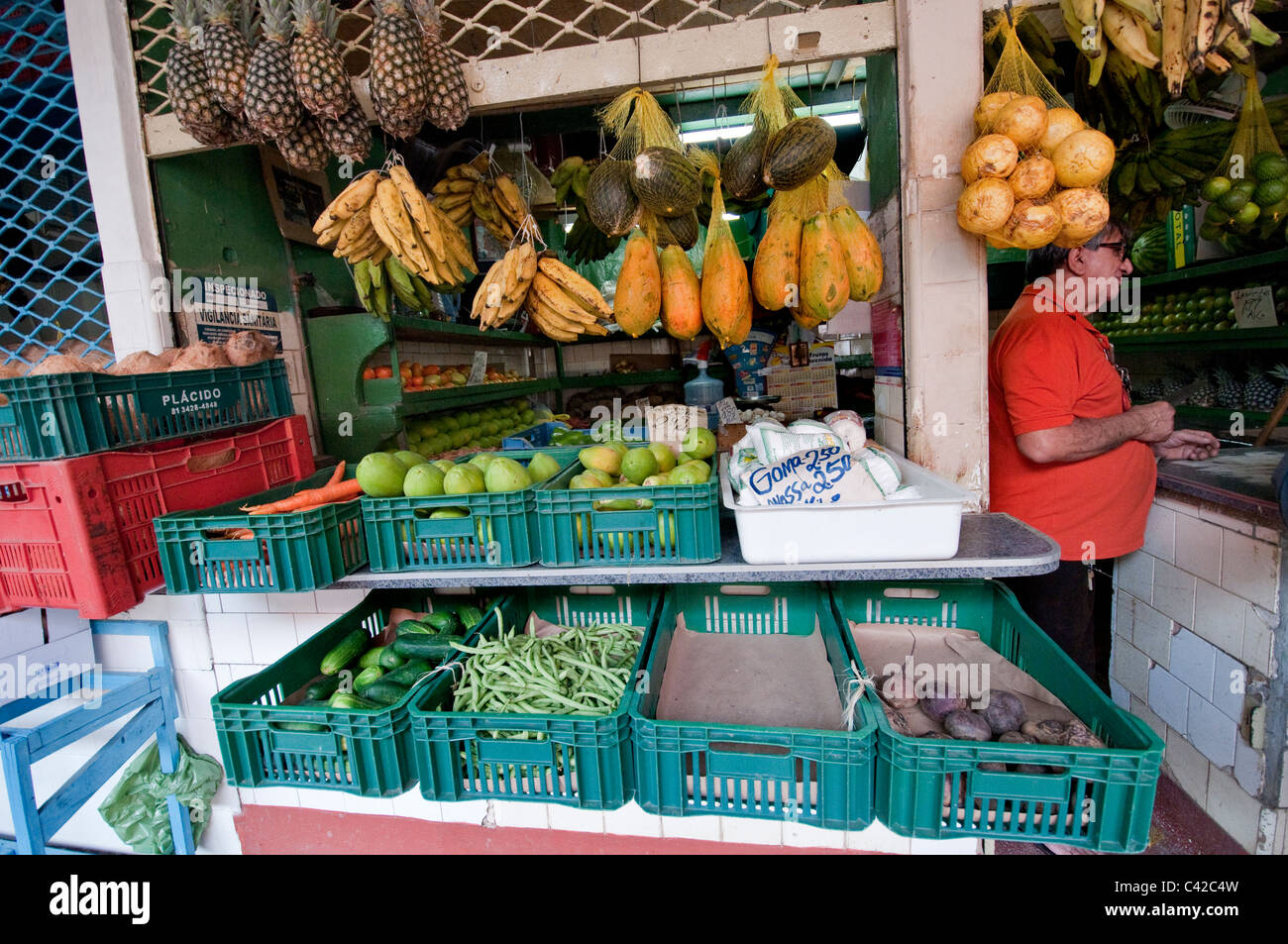 Recife street food hi-res stock photography and images - Alamy
