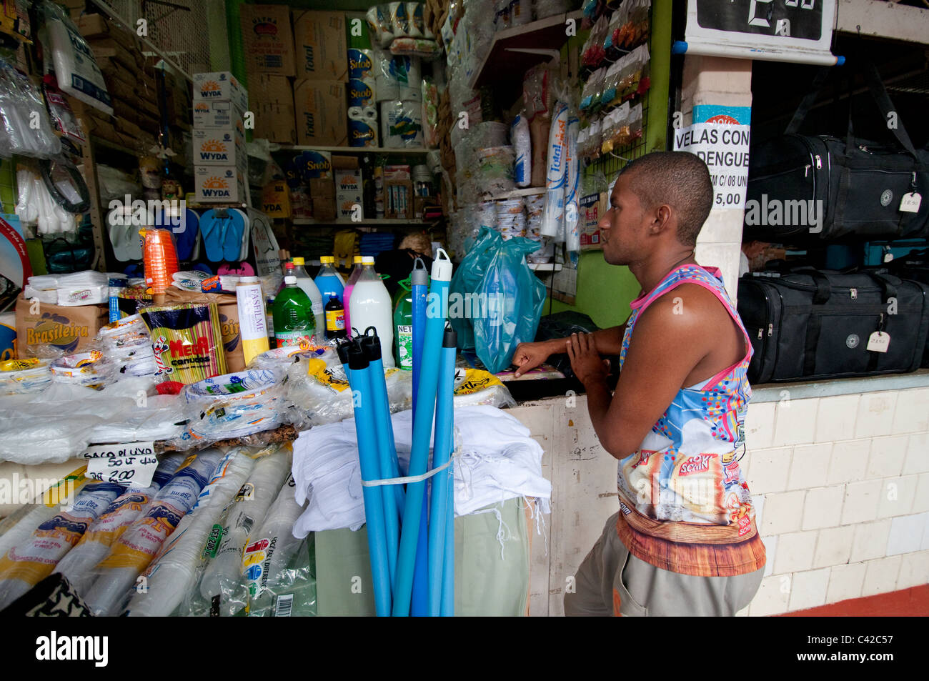 A market with everything hi-res stock photography and images - Alamy