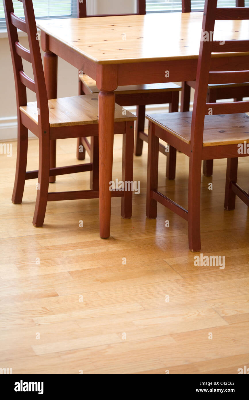 dining room and dining table for background Stock Photo - Alamy