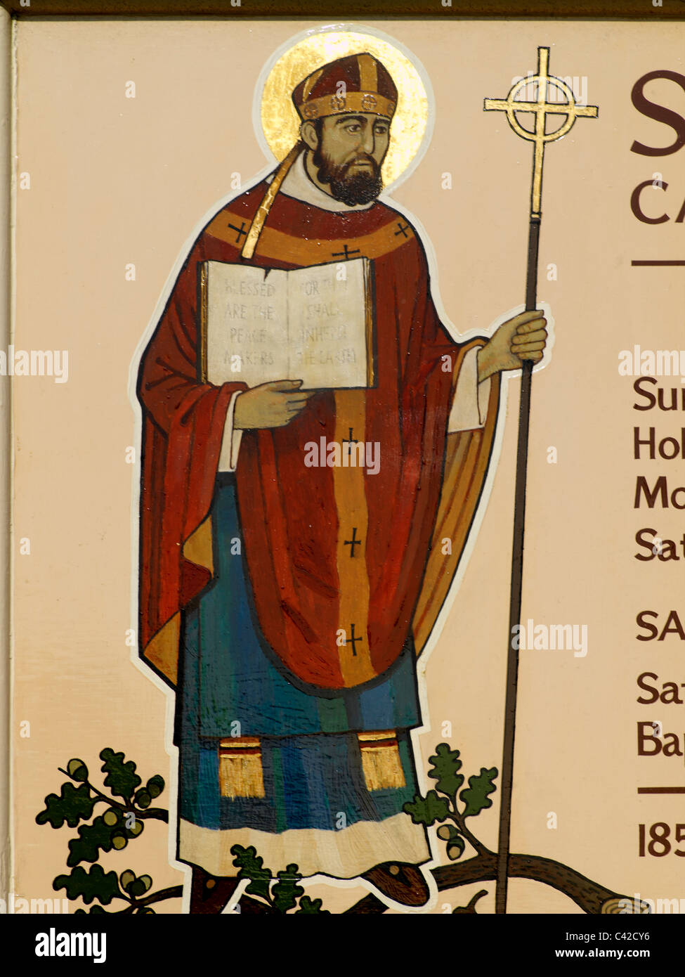 Saint boniface painting hi-res stock photography and images - Alamy