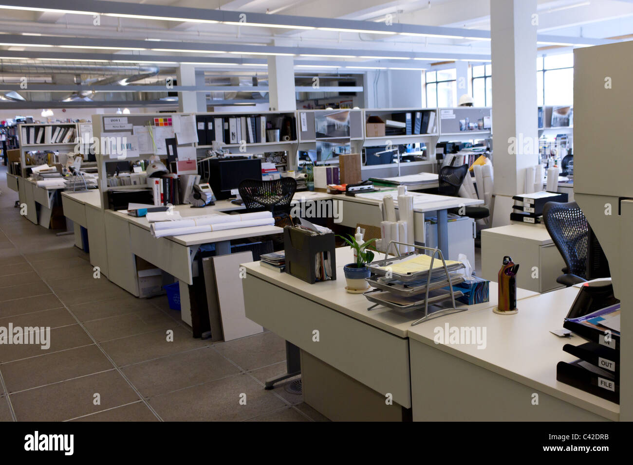 empty office interior Stock Photo - Alamy